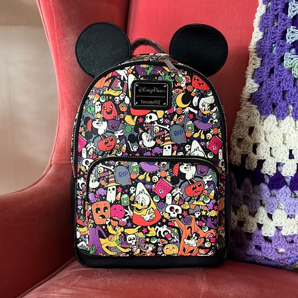 Loungefly | Bags | Loungefly Disney Parks Halloween Backpack | Poshmark